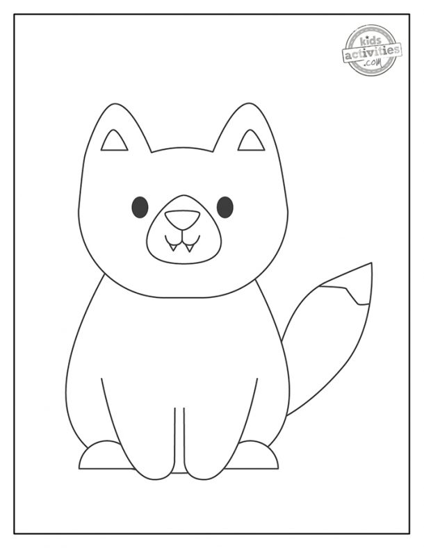 8 Cute Baby Animal Coloring Pages You Can Print...Cutest Ever!