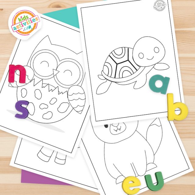 8 Cute Baby Animal Coloring Pages You Can Print...Cutest Ever!