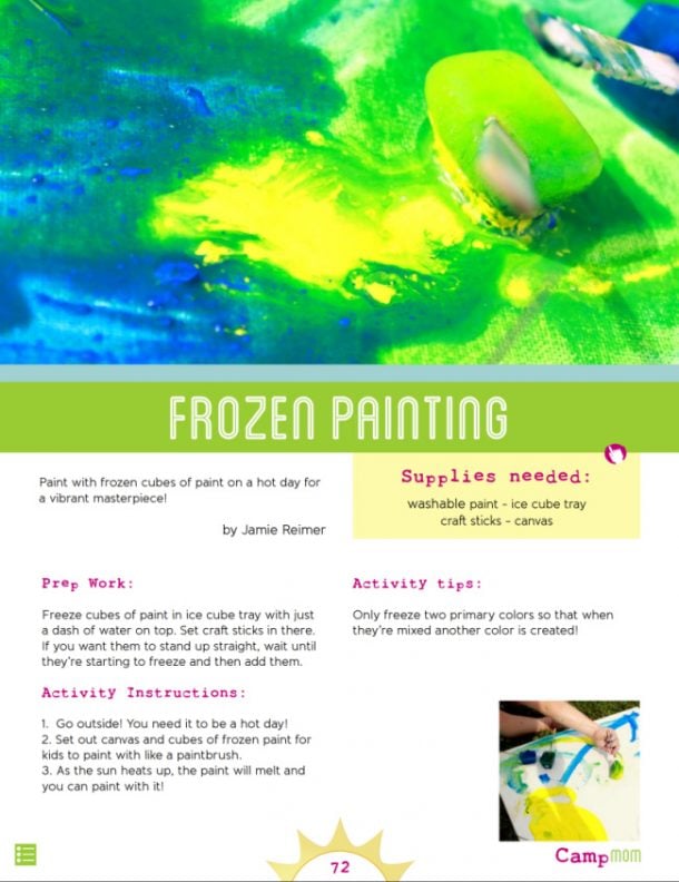 Camp Mom: Best Summer Activities For Kids to Eliminate Boredom | Kids ...