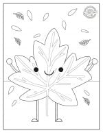 The Best Free Autumn Leaf Coloring Pages for Fall Coloring Fun | Kids ...