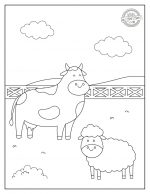 Fun & Free Farm Animal Printable Coloring Pages | Kids Activities Blog