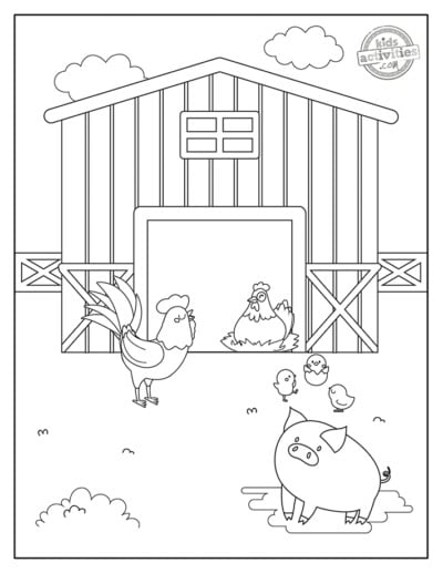 Fun & Free Farm Animal Printable Coloring Pages | Kids Activities Blog