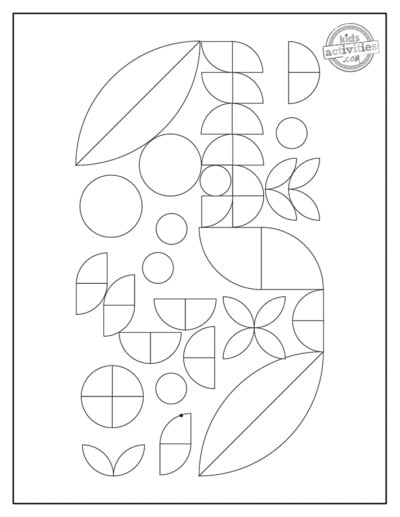Free Printable Geometric Coloring Pages for Kids | Kids Activities Blog