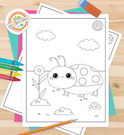 Free Printable Ladybug Coloring Pages | Kids Activities Blog
