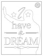 Free Inspiring Martin Luther King Jr. Coloring Pages | Kids Activities Blog