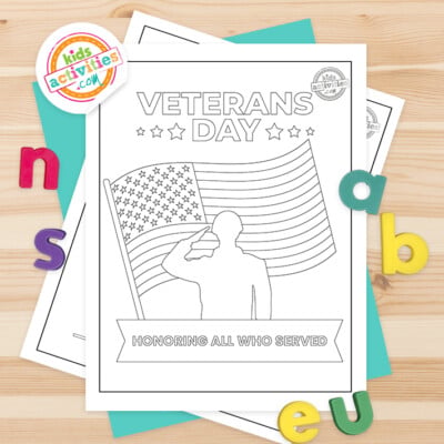 Free Printable Patriotic Veteran's Day Coloring Pages | Kids Activities ...