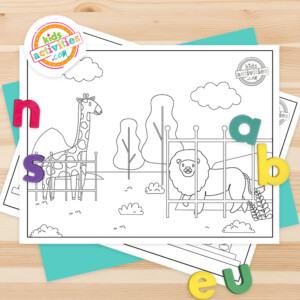 Fun & Free Zoo Animal Coloring Pages | Kids Activities Blog