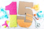 How To Make a Tissue Paper Birthday Number • Kids Activities Blog