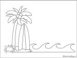 9 Free Fun Beach Coloring Pages for Kids | Kids Activities Blog