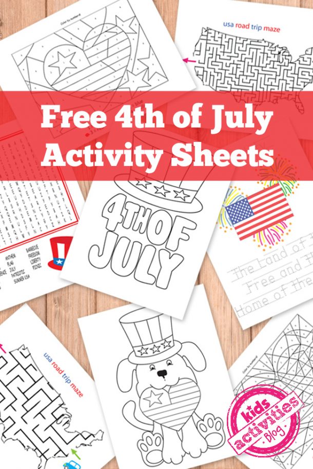 Fun Things to Do on the 4th of July: Crafts, Activities & Printables ...