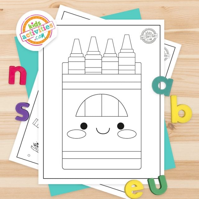 Best Crayola Coloring Pages to Print for Free | Kids Activities Blog