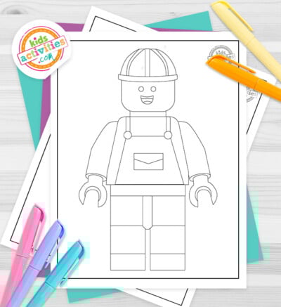 Printable LEGO Coloring Pages For Kids | Kids Activities Blog