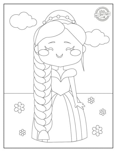 Printable Rapunzel Coloring Pages For Kids | Kids Activities Blog