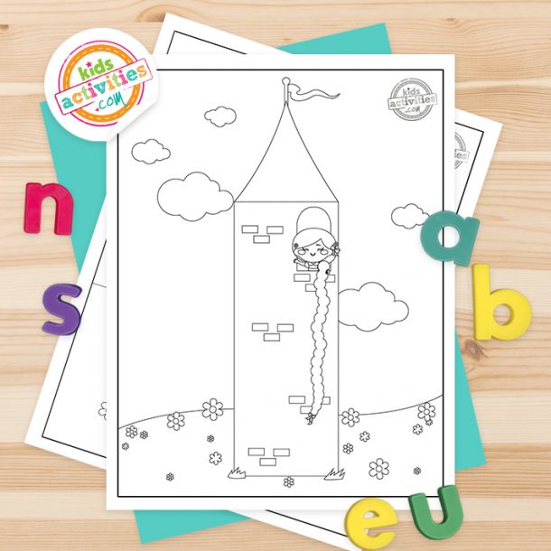 Printable Rapunzel Coloring Pages For Kids | Kids Activities Blog