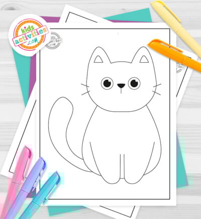 Free Printable Black Cat Coloring Pages | Kids Activities Blog