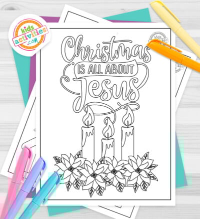 Free Printable Christian Christmas Coloring Pages | Kids Activities Blog