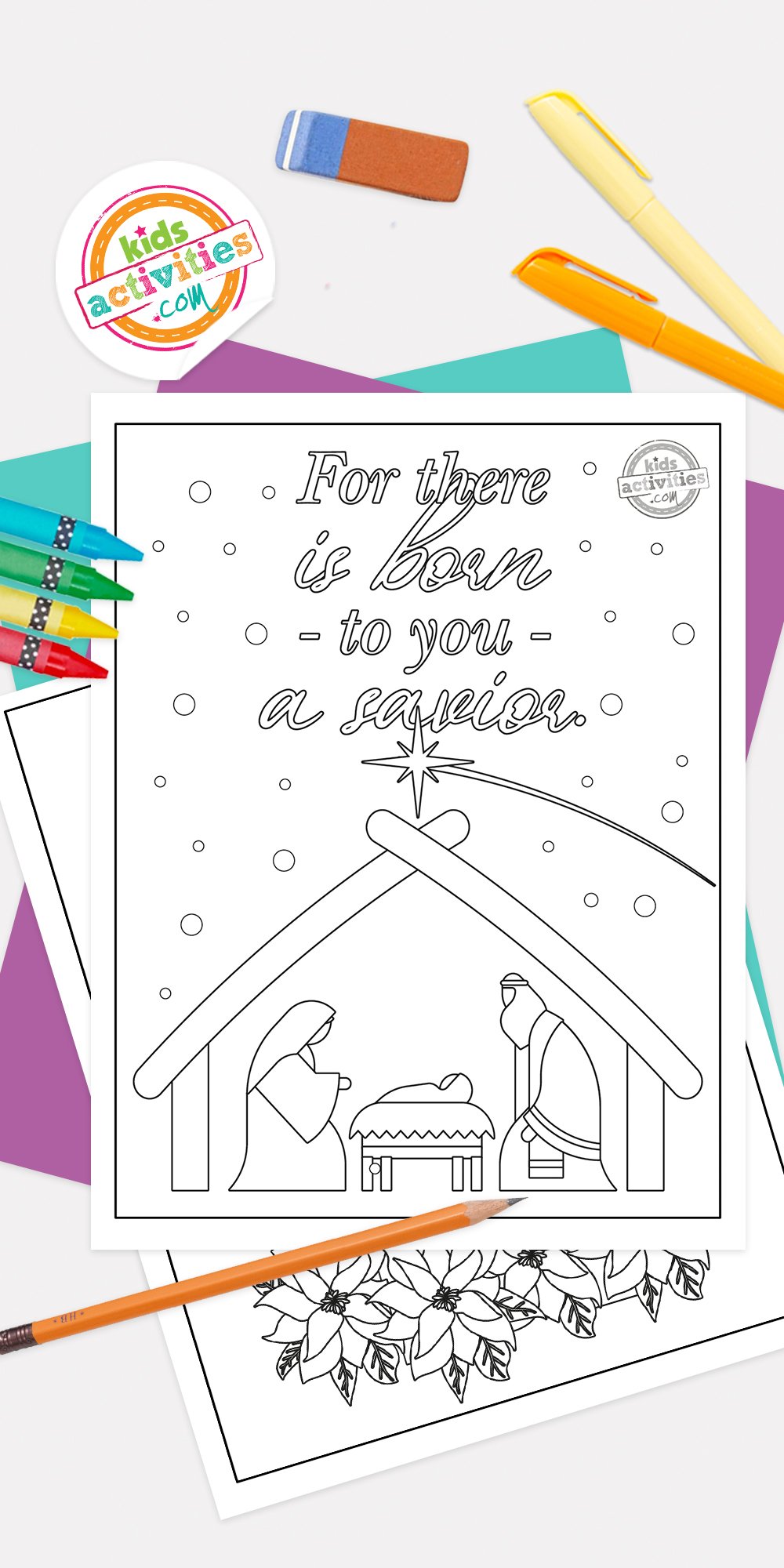 Free Printable Religious Christmas Coloring Pages | Kids Activities Blog
