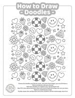 How to Draw Doodles: Simple Doodle Art for Kids | Kids Activities Blog