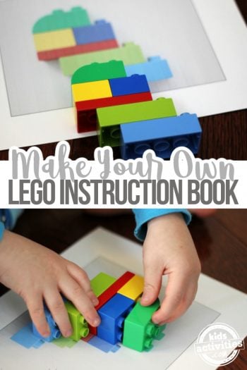 How to Make Your Own DIY LEGO Instruction Book | Kids Activities Blog