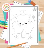 Printable Lucky Shamrock Coloring Pages Perfect for St Patrick's Day ...