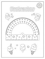 Printable Protractor Coloring Pages for Kids | Kids Activities Blog