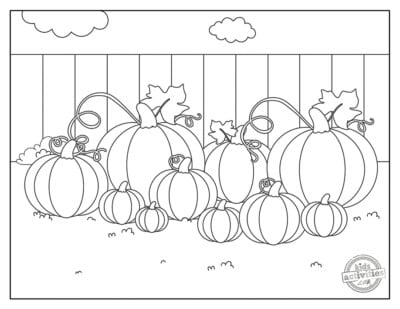 Free Printable Pumpkin Patch Coloring Pages | Kids Activities Blog