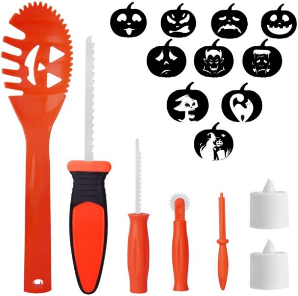 This Pumpkin Carving Kit is Fancy & I Need One! | Kids Activities Blog