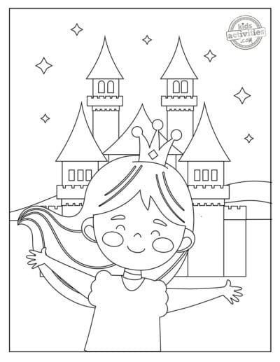 Free Printable Queen Coloring Pages | Kids Activities Blog
