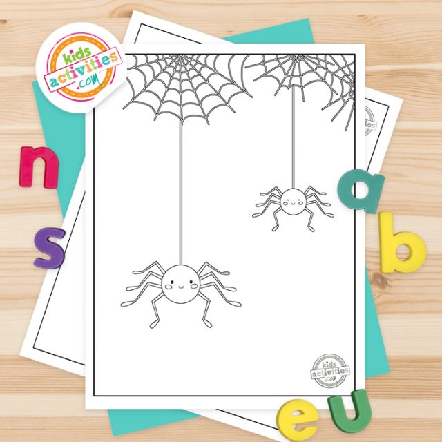 Adorable Free Spider Coloring Pages | Kids Activities Blog