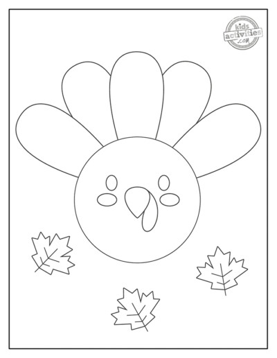 Printable Thanksgiving Coloring Pages For Preschool Kids | Kids ...