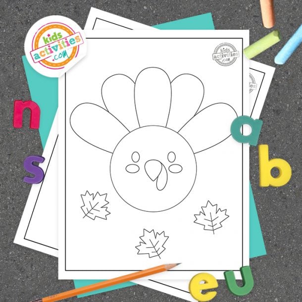 Printable Thanksgiving Coloring Pages For Preschool Kids | Kids ...