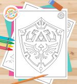 Free Printable Legend of Zelda Coloring Pages | Kids Activities Blog