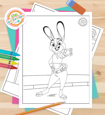 Free Printable Zootopia Coloring Pages | Kids Activities Blog