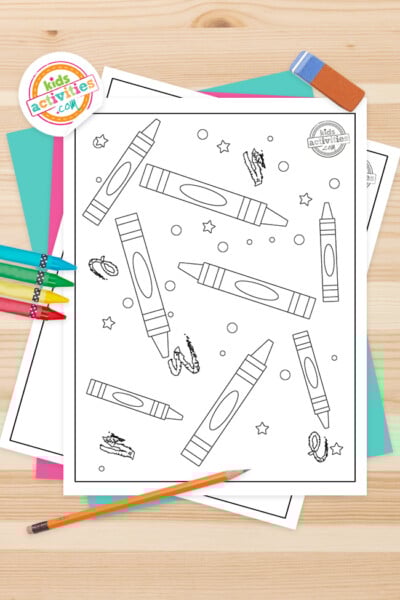 30+ Fun & Free Printable Coloring Games for Kids | Kids Activities Blog