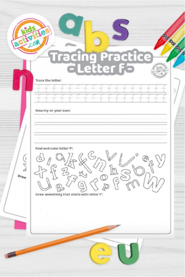 20+ Letter F Activities & Crafts - Preschoolers Learn the Alphabet ...