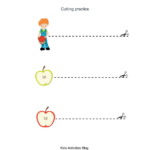 Free Apple Themed Worksheets for Preschool & Kindergarten | Kids ...
