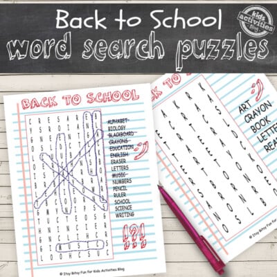37 Free School Themed Printables to Brighten the Day | Kids Activities Blog