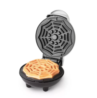 This Spiderweb Mini Waffle Maker Will Give You Stacks of Spiderweb ...