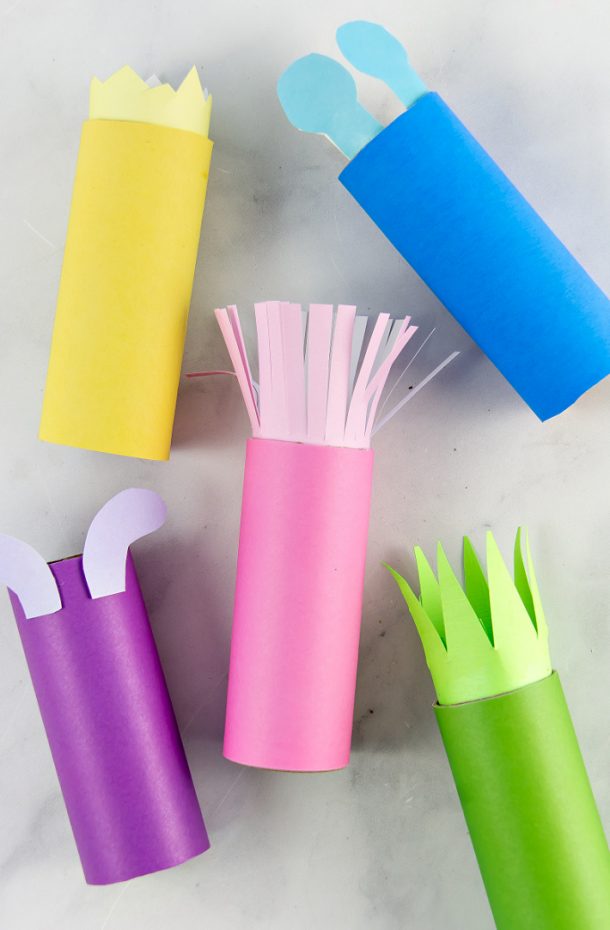 Cutest Toilet Paper Roll Monsters Craft for Kids • Kids Activities Blog