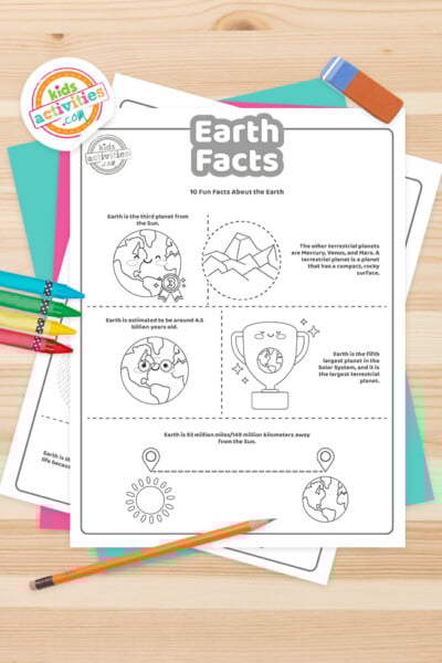 BIG Set of Free Earth Day Coloring Pages for Kids | Kids Activities Blog