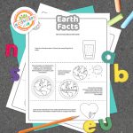 Facts About the Earth Coloring Pages Kids Activities Blog