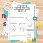 George Washington Facts Coloring Pages Kids Activities Blog