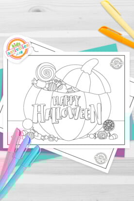 25 Free Halloween Coloring Pages for Kids | Kids Activities Blog