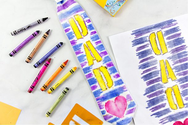 How to Make a Father's Day Tie for Dad • Kids Activities Blog