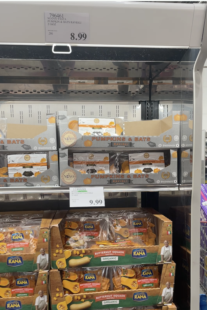 Costco is Selling Pumpkin And Bat Ravioli That Is Stuffed With Cheese and I Need Them Kids ...