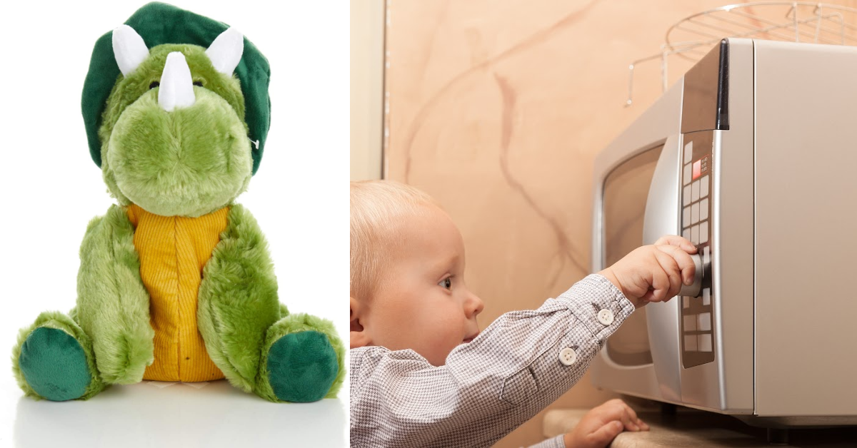 You Can Get A Stuffed Dinosaur That Heats Up In The Microwave and ...