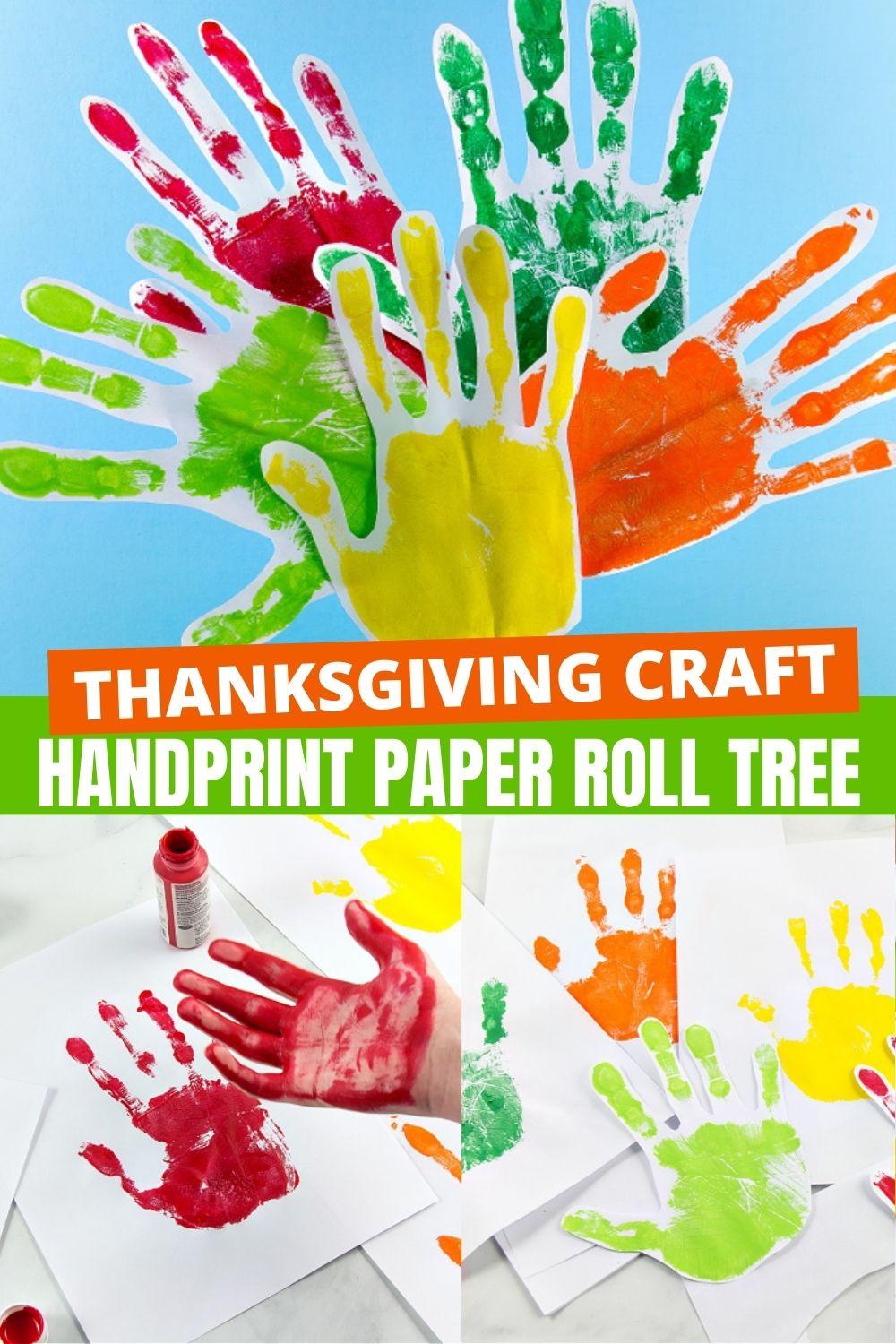 Make a Family Handprint Tree This Thanksgiving • Kids Activities Blog