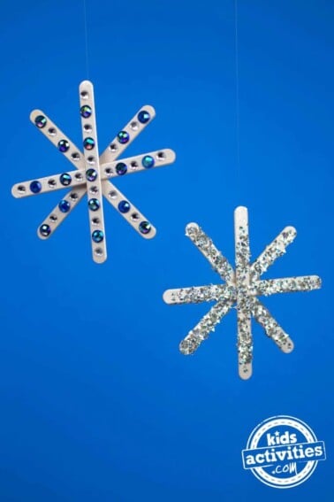 Let's Make Popsicle Stick Snowflakes! | Kids Activities Blog