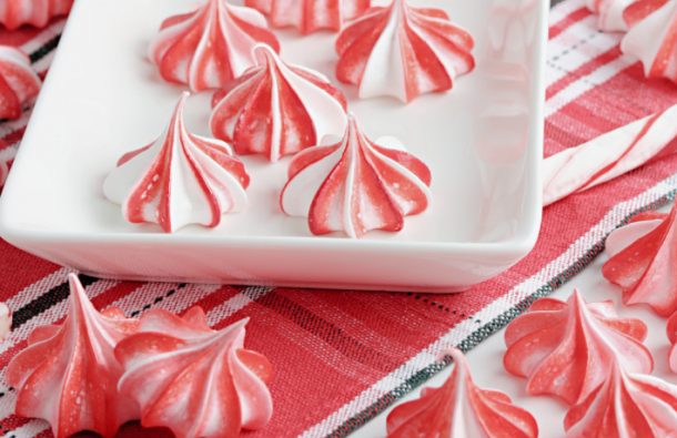 Easy Peppermint Meringue Cookies Recipe | Kids Activities Blog