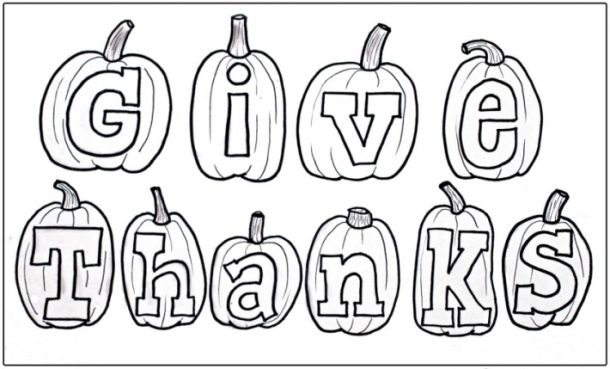 Super Easy Thanksgiving Coloring Sheets Even Toddlers Can Color | Kids ...